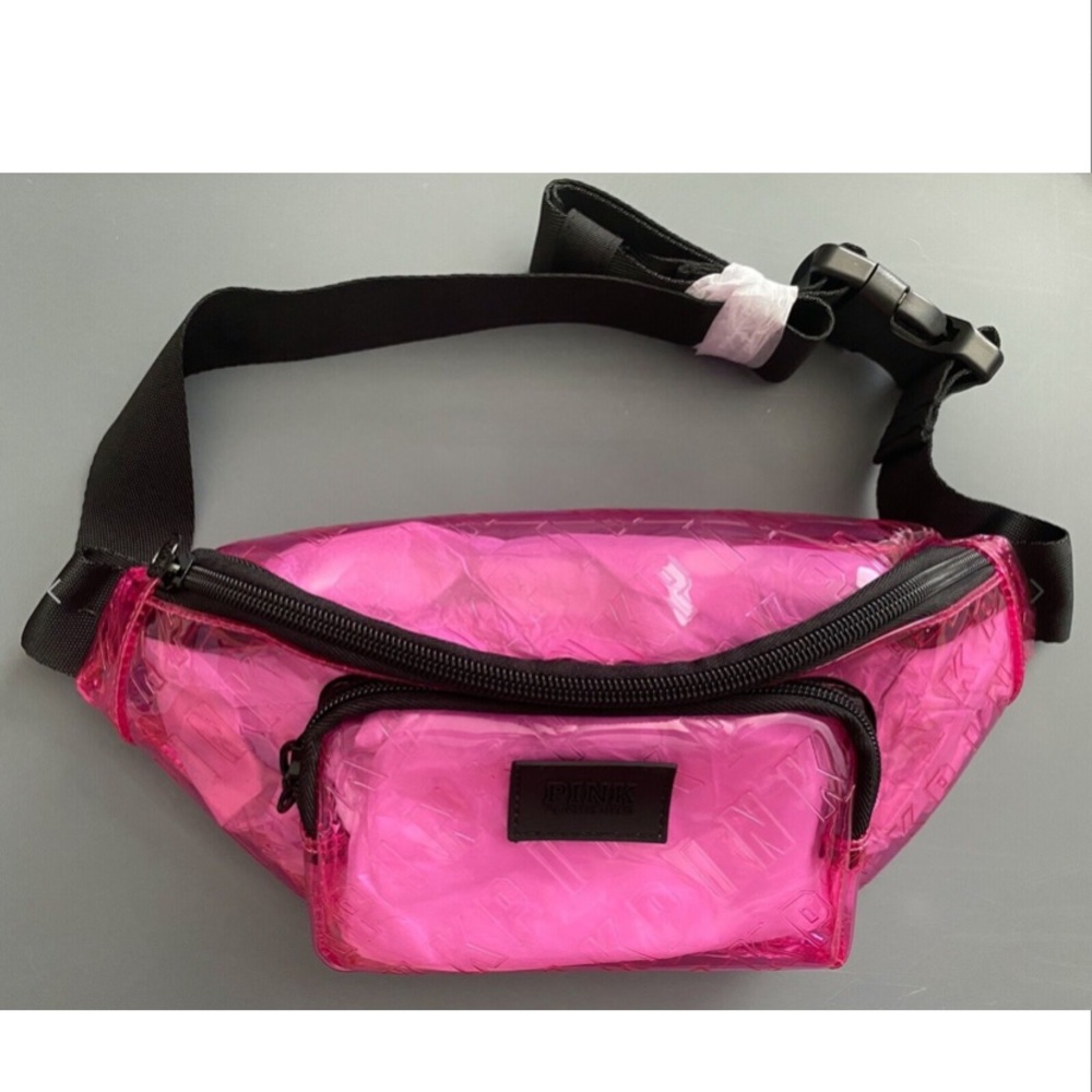 Pink Victorias Secret New See Through Logo Belt Waist… - Gem